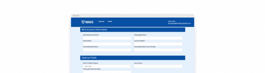 Wire Account Verification Service Enhance Security